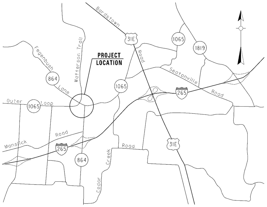 Jefferson County: Intersection Improvements at Outer Loop, Fegenbush Lane, Watterson Trail, and ...